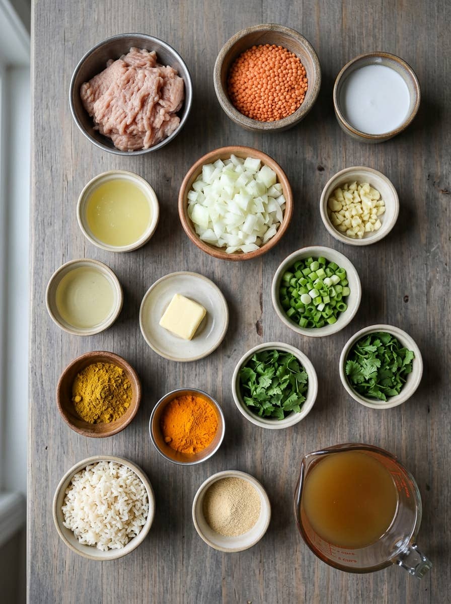 Ground Chicken Curry With Red Lentils - Delishably