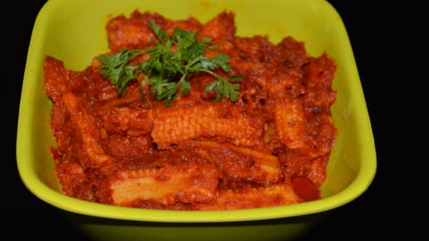 how to make baby corn curry for chapathi