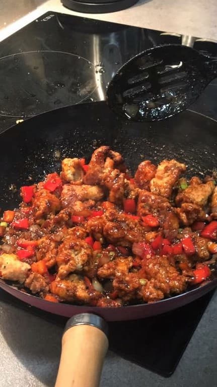 Recipe: Simple Honey Chilli Chicken - Delishably