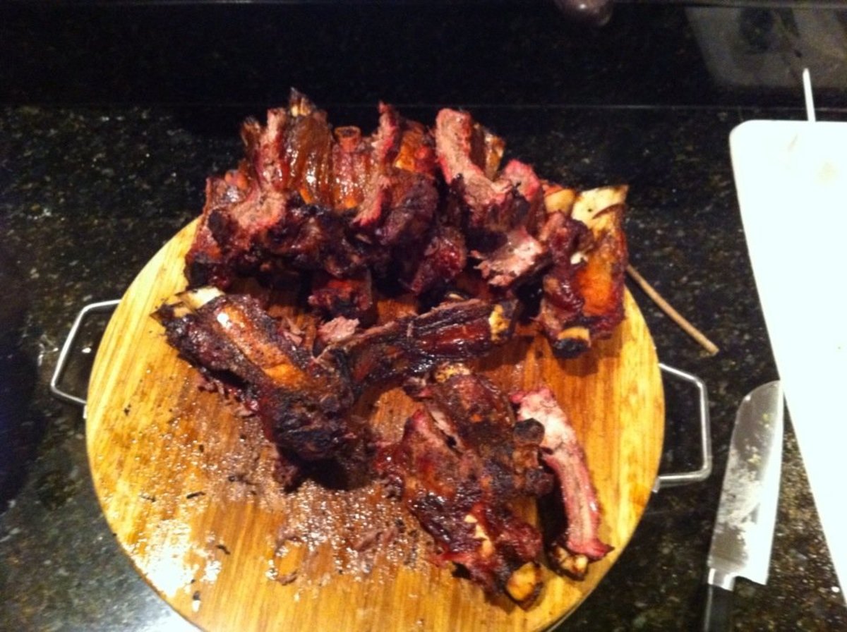 How to Barbecue Beef Ribs on the Grill - Delishably