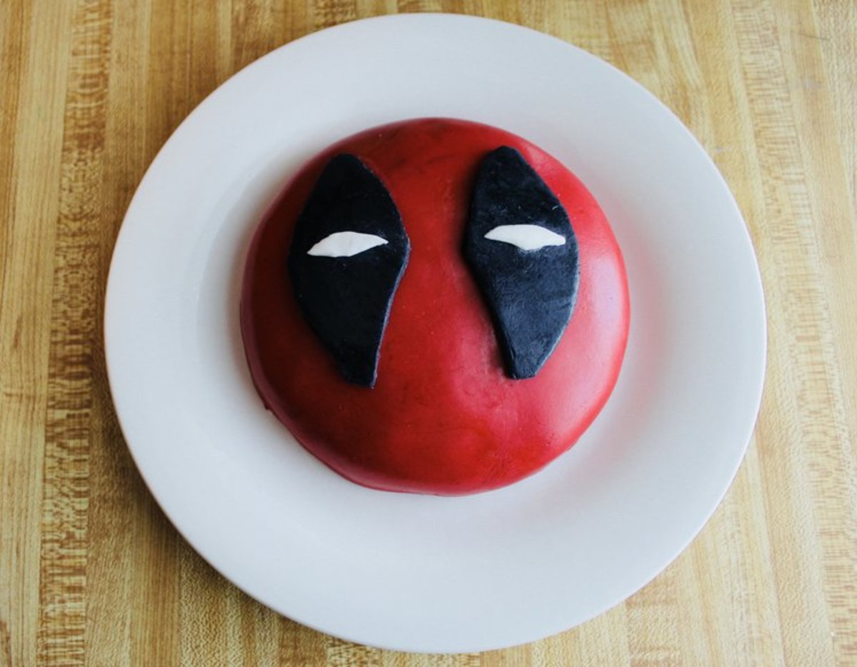 Easy Deadpool Devil's Food Cake Recipe - Delishably