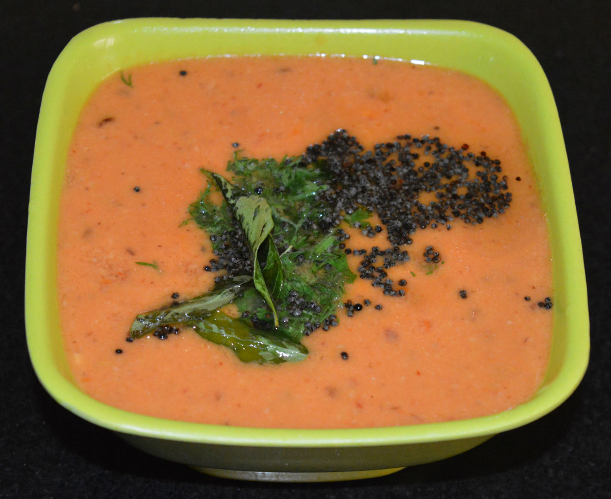 Indian Tomato Tambuli Recipe - Delishably