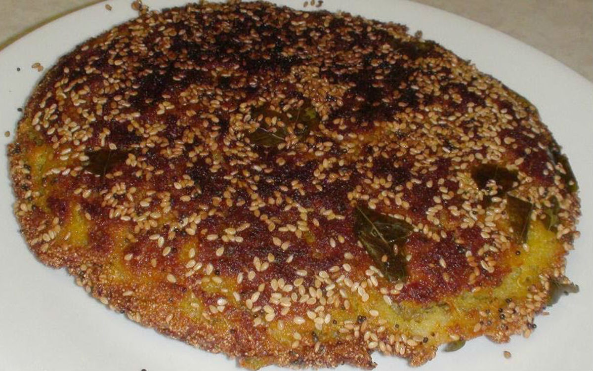 How to Make Instant Pan Handvo (Vegetable Semolina Pancake) - Delishably