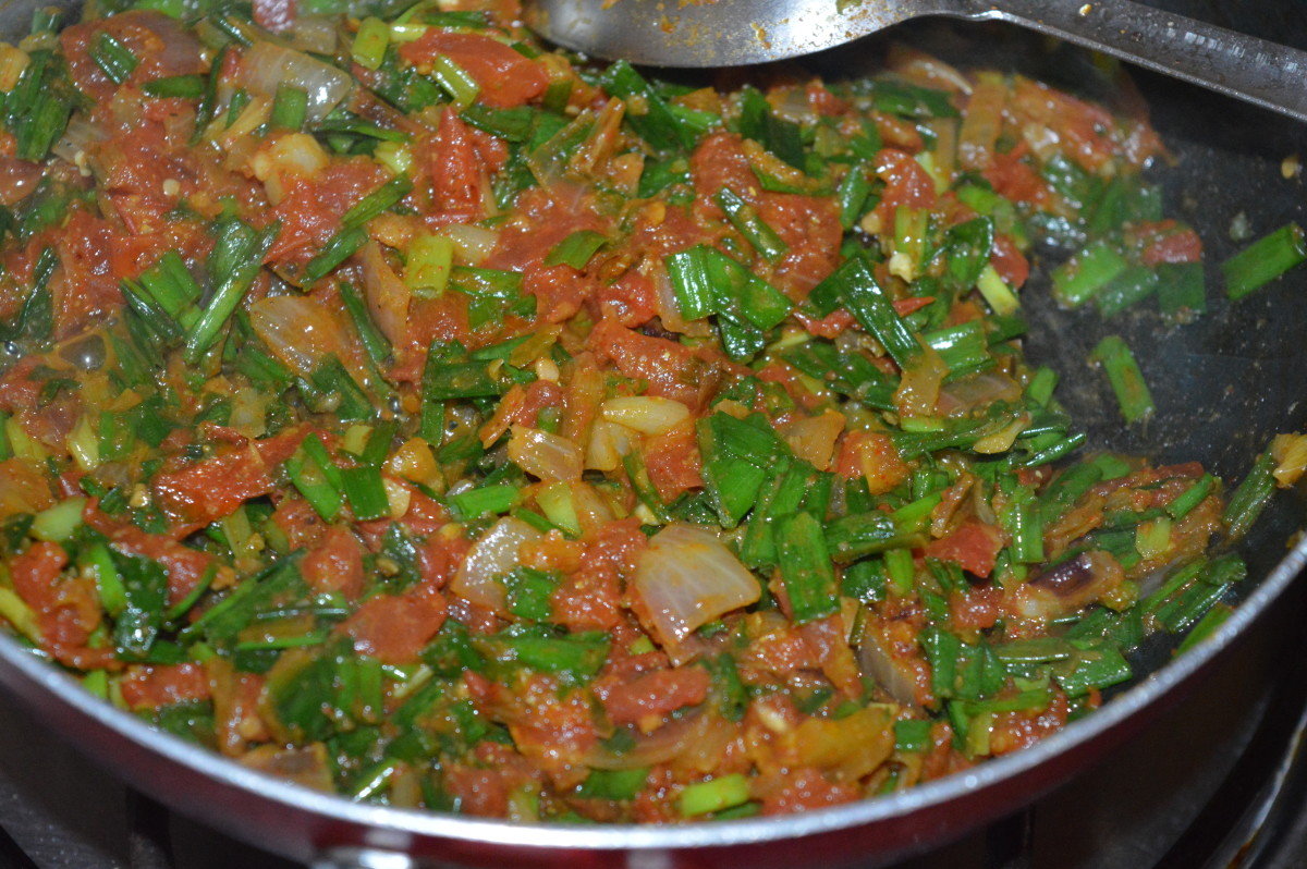 A Simple and Delicious Spring Onion Curry - Delishably