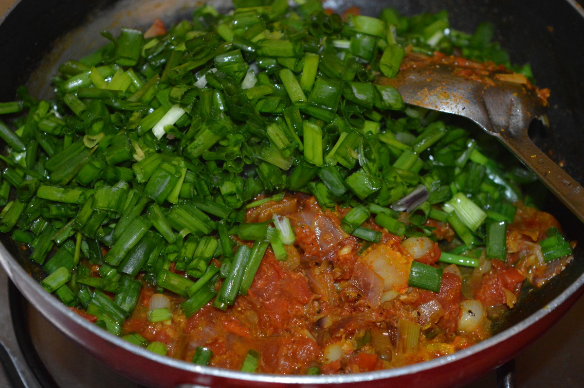 A Simple and Delicious Spring Onion Curry - Delishably