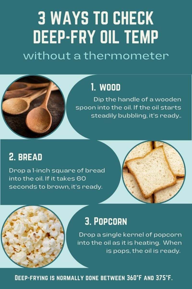 3 Ways to Check Deep-Fry Oil Temp Without a Thermometer - Delishably