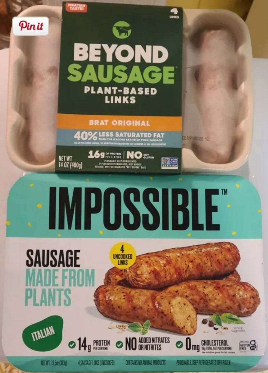 Impossible vs. Beyond Vegan Sausages: An In-Depth Comparison - Delishably