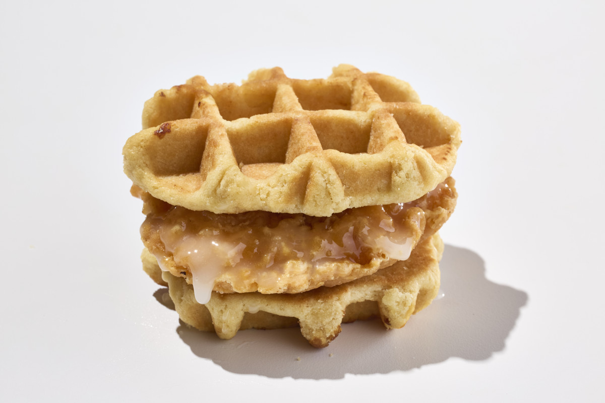 Krystal's New Waffle Breakfast Sandwich are a Game-Changer - Delishably
