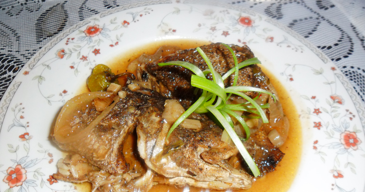 Jamaican Homestyle Brown Stew Fish Recipe - Delishably