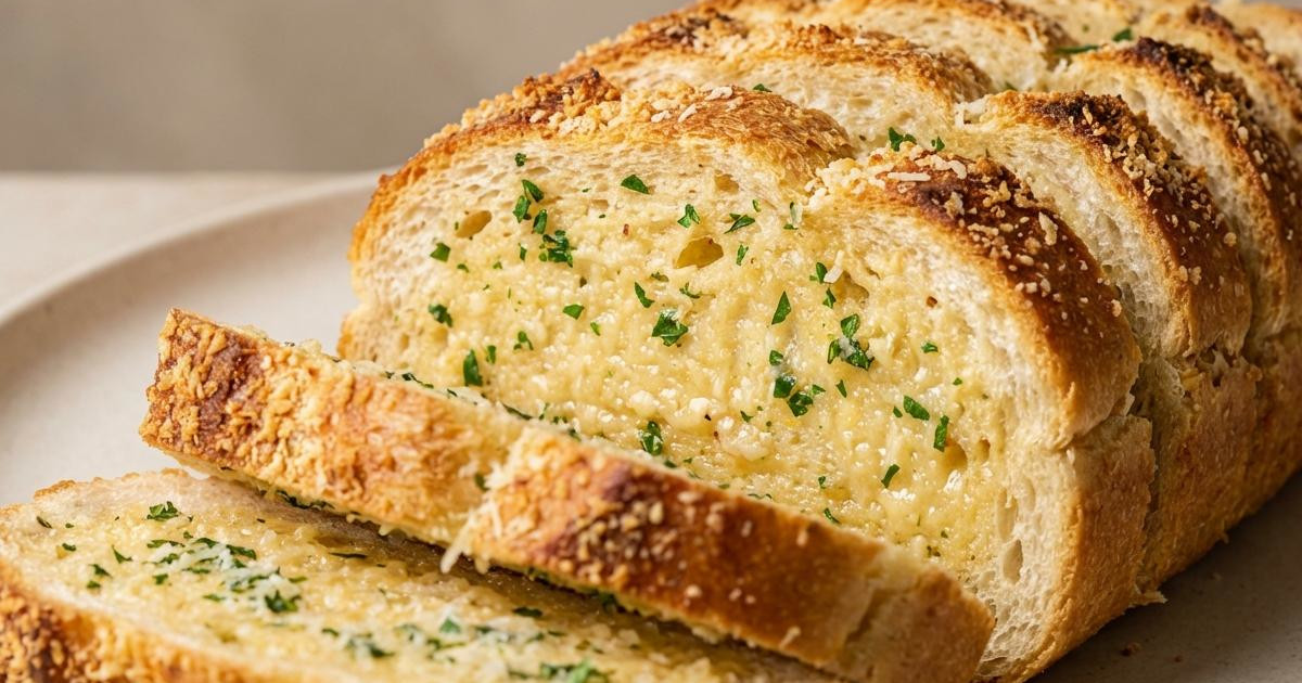 Garlic Confit Bread - Delishably