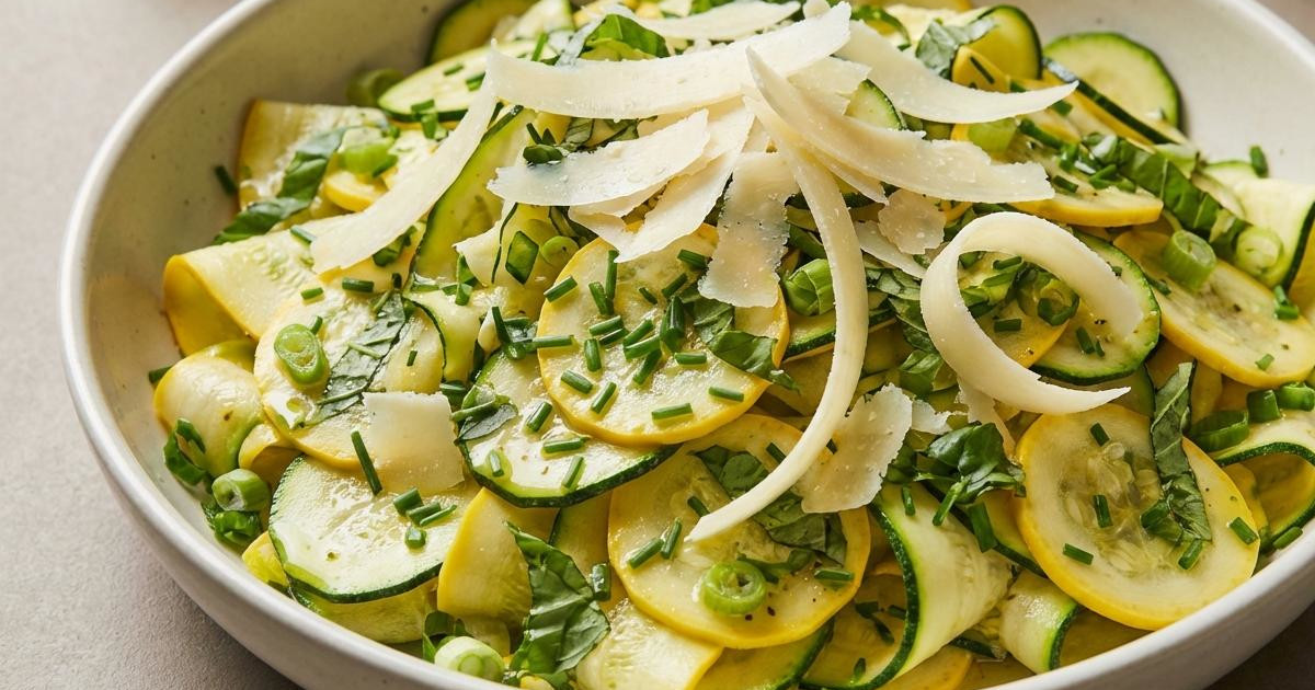 Summer Squash Salad - Delishably
