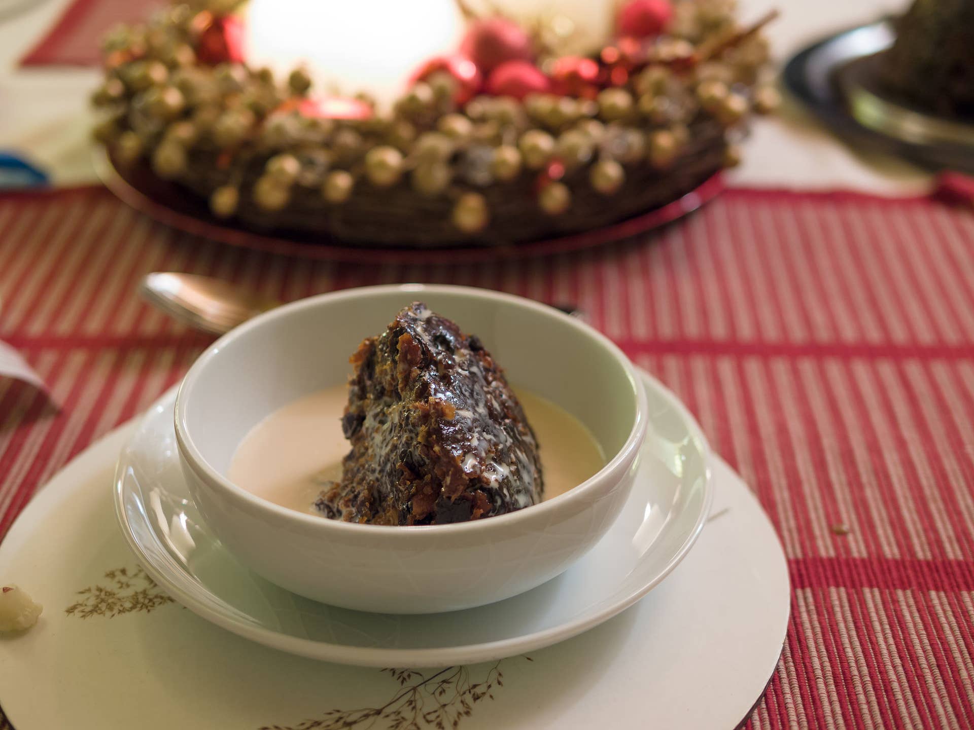 Easy Instant Pot or Pressure Cooker British Christmas Pudding - Delishably