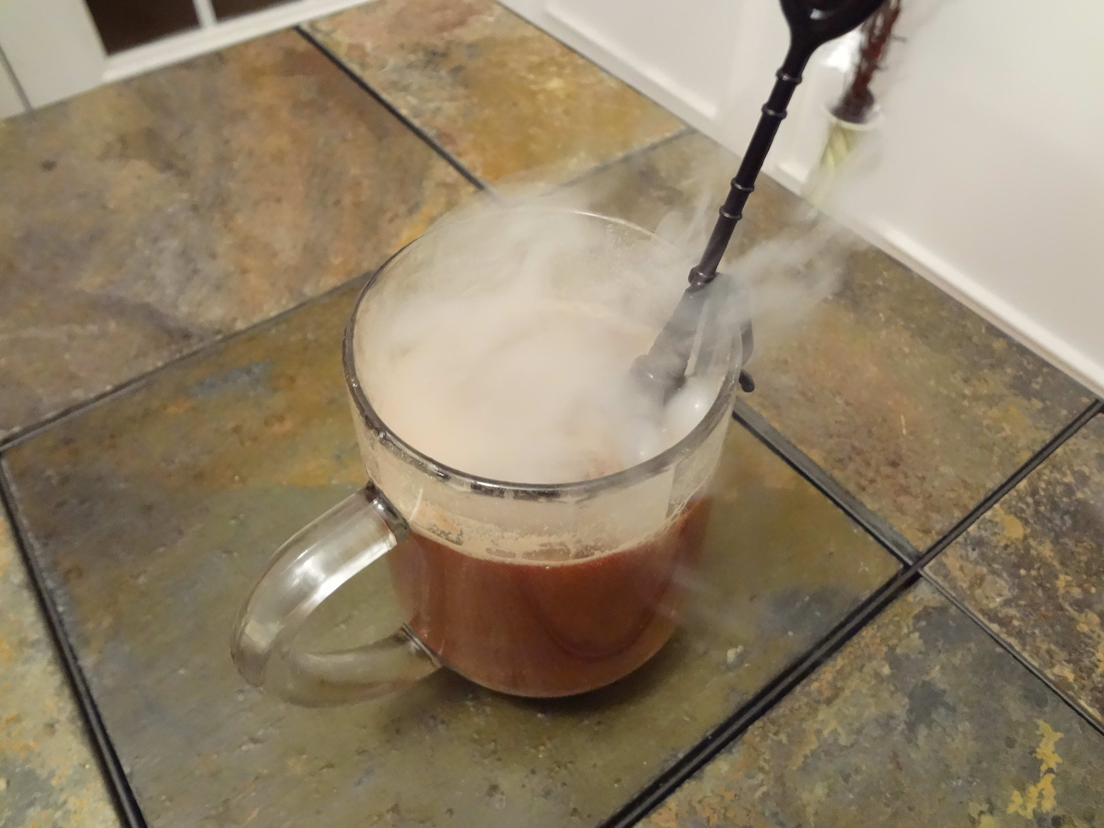 Using Dry Ice in Drinks to Make Smoking, Bubbling Libations - Delishably