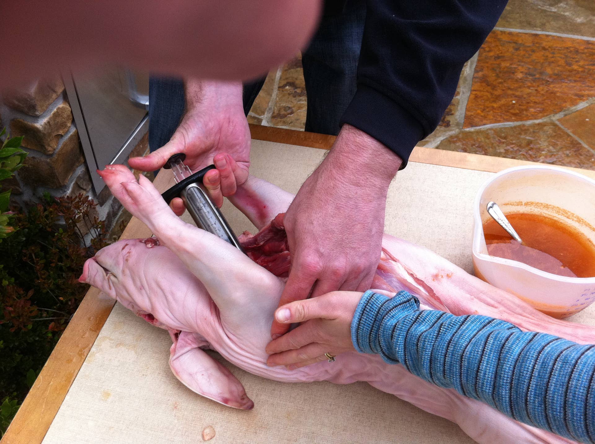 Spit-Roasted Pig on the Barbecue - Delishably
