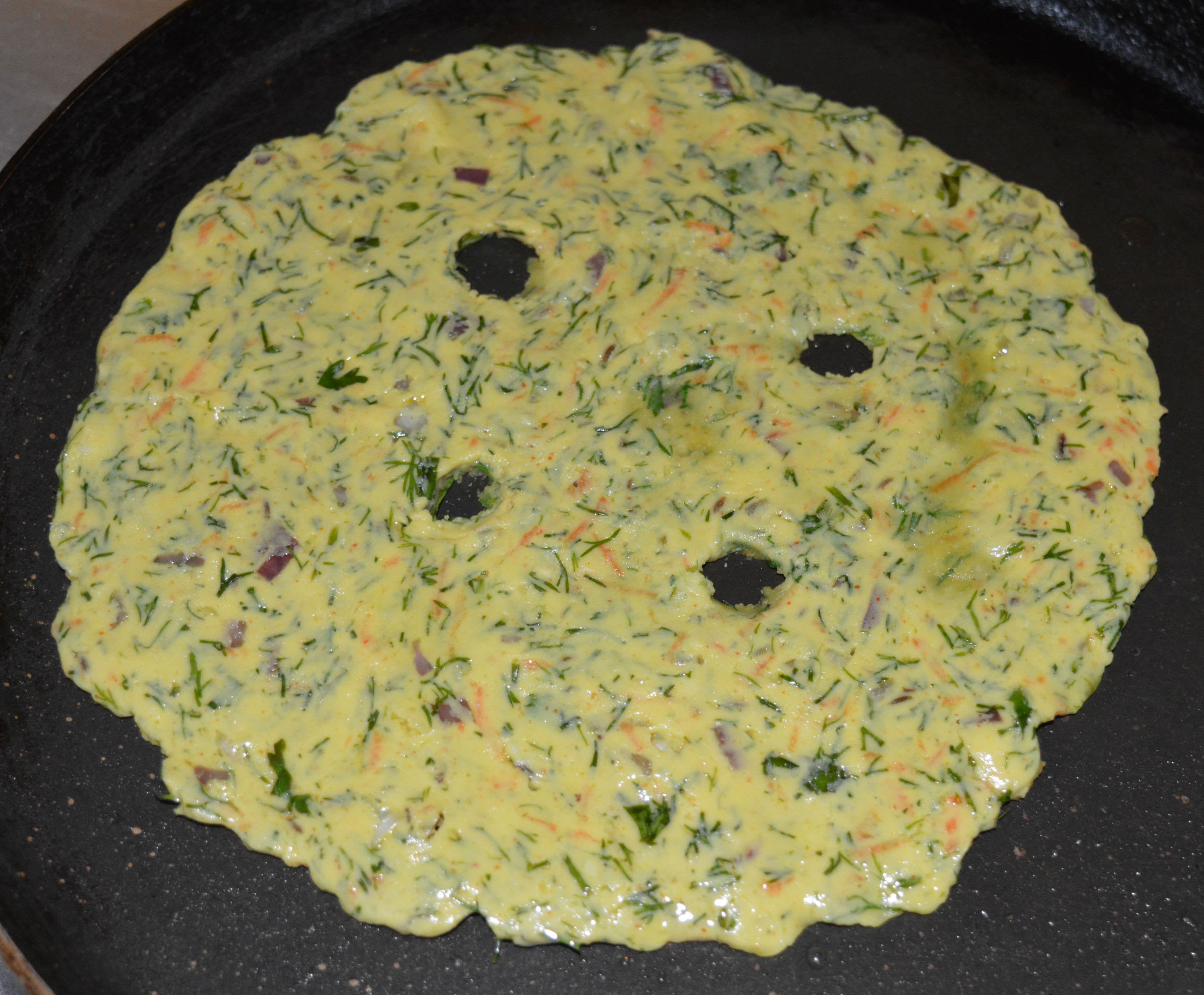 Indian Masala Akki Rotti Recipe (Masala Rice Roti) - Delishably