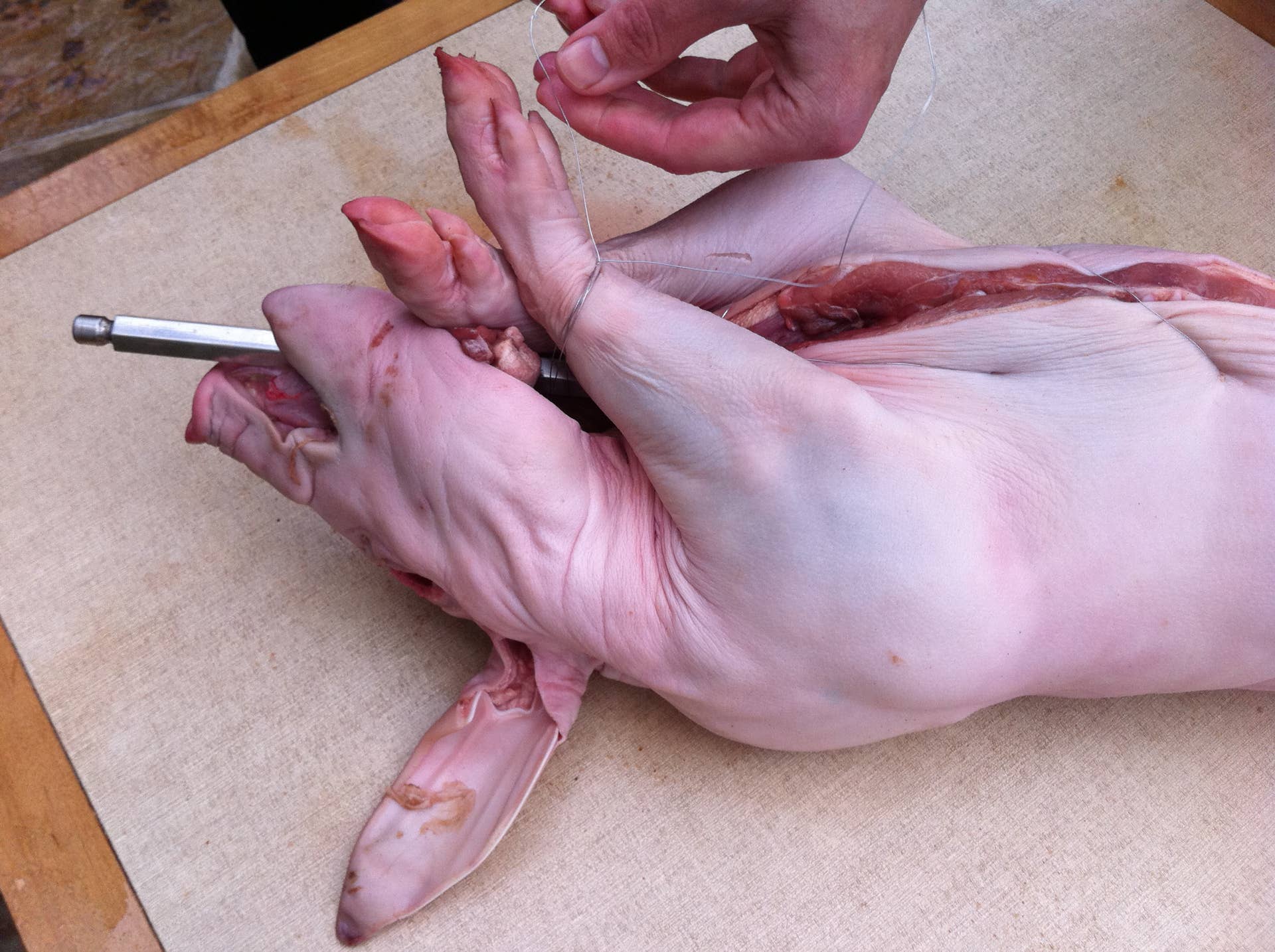 Spit-Roasted Pig on the Barbecue - Delishably