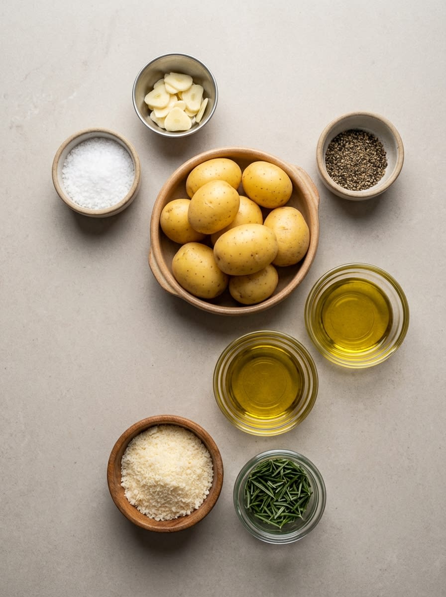 Crispy Smashed Potatoes - Delishably