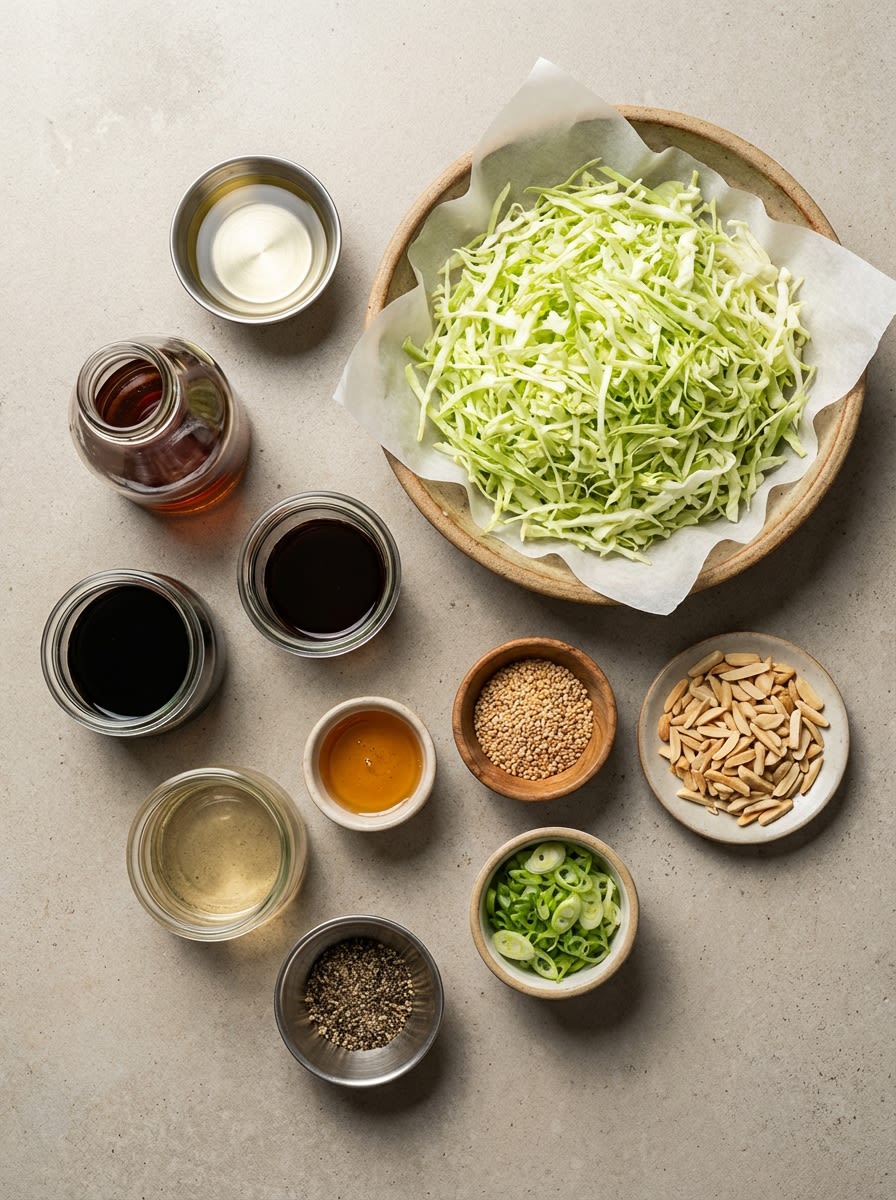 Sesame Cabbage Salad - Delishably